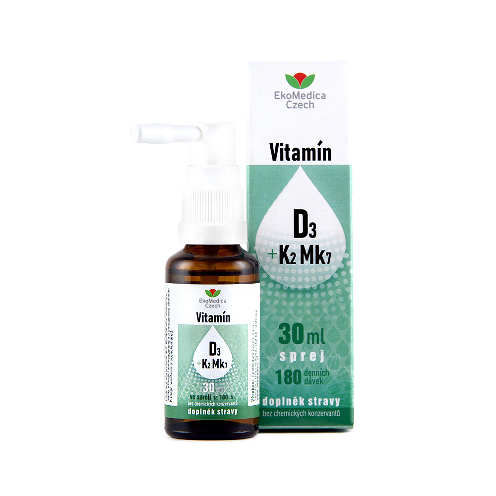 VITAMÍN D3 + K2 Mk7 30 ml